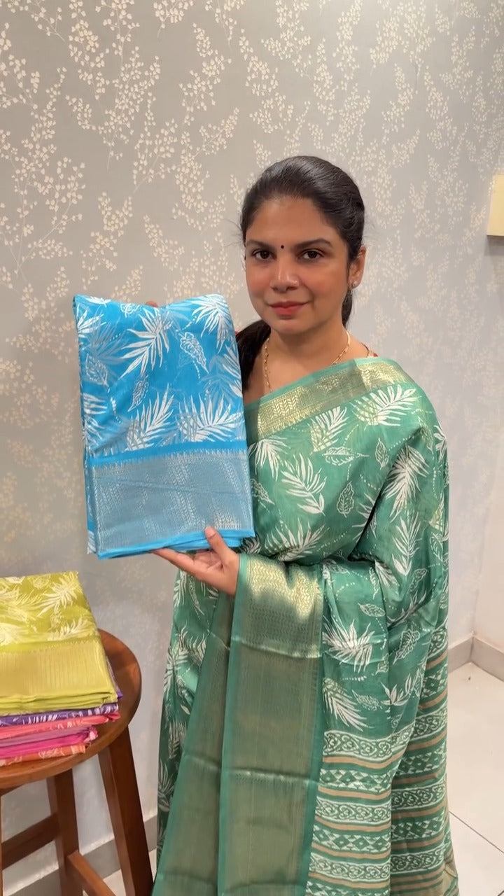 Tropical Printed Saree Product Code - TTDS2711 Tag Price @ Rs.900...