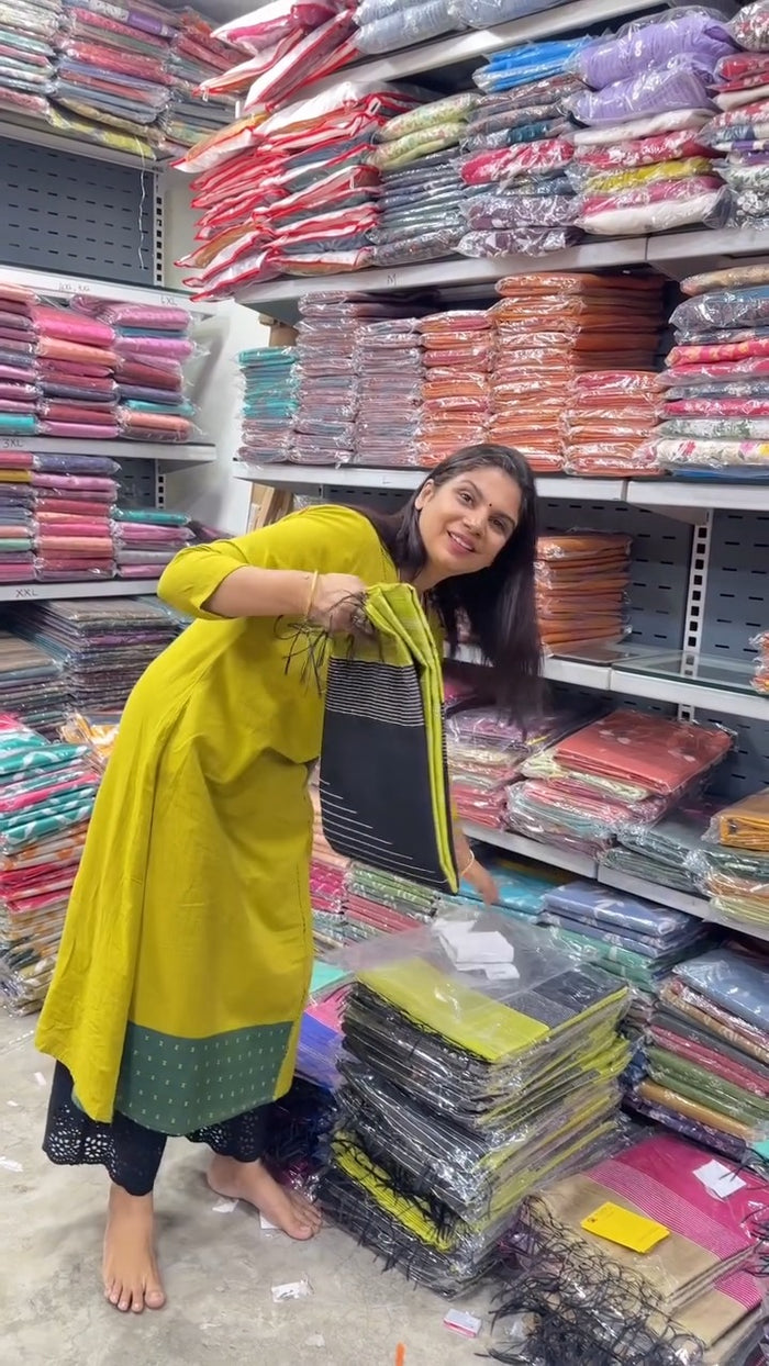 Raw Silk Saree With Sequins Work Product Code - TTDS2100 Tag Pric...