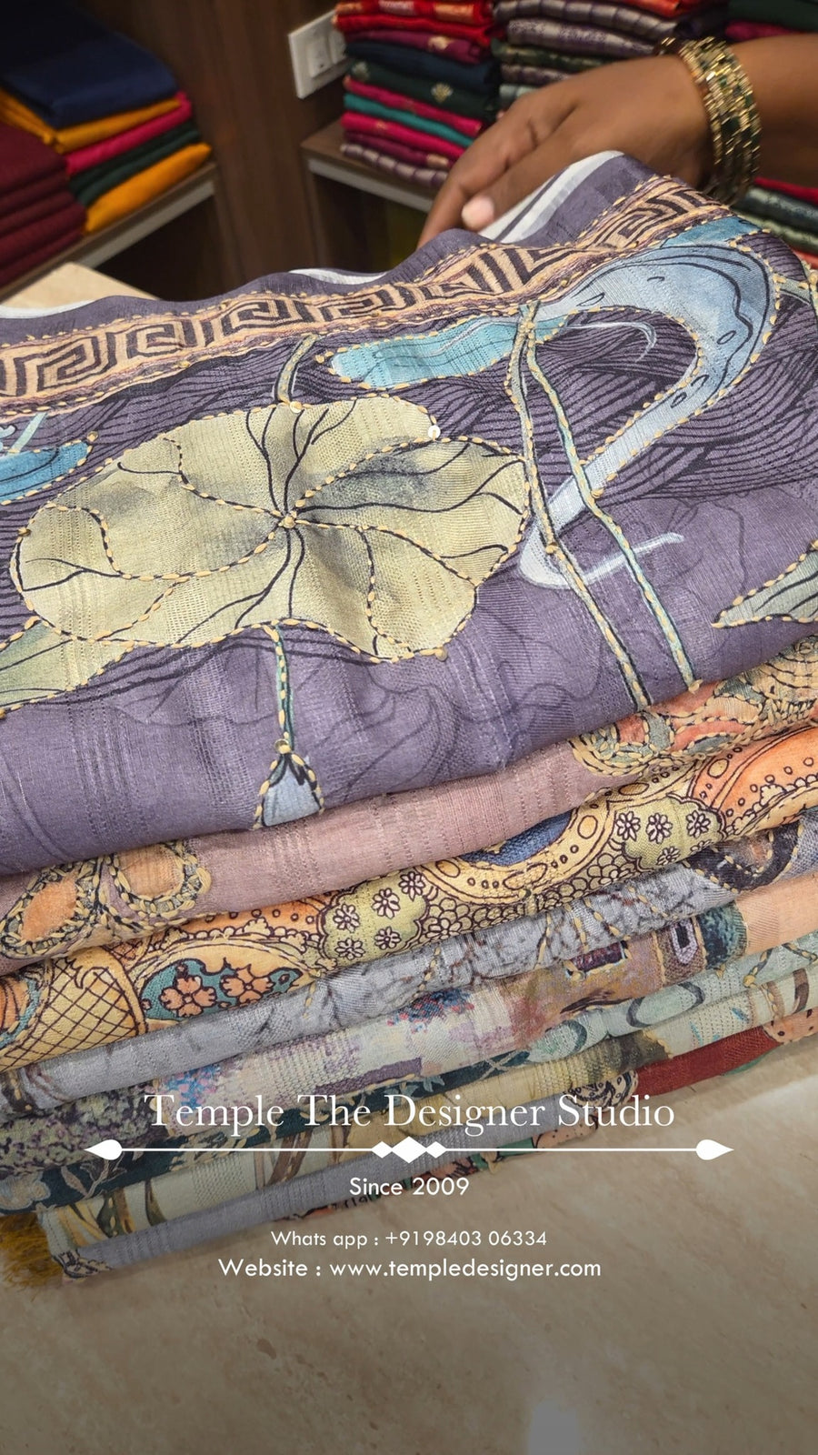 Saree Name - Tussar Silk Saree With Kantha Work Length - 5mtrs to ...