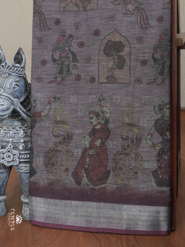 Linen Cotton Saree | TTDS2821