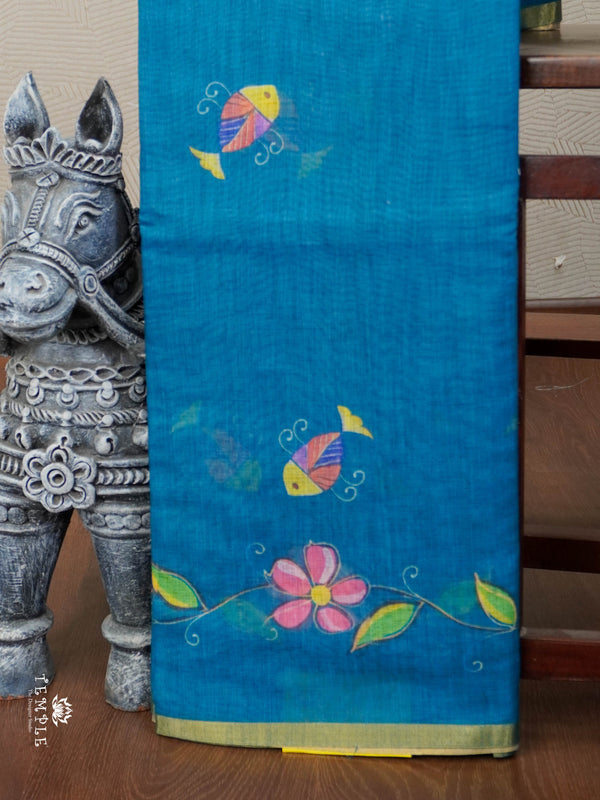 Linen cotton saree | TTDS2814