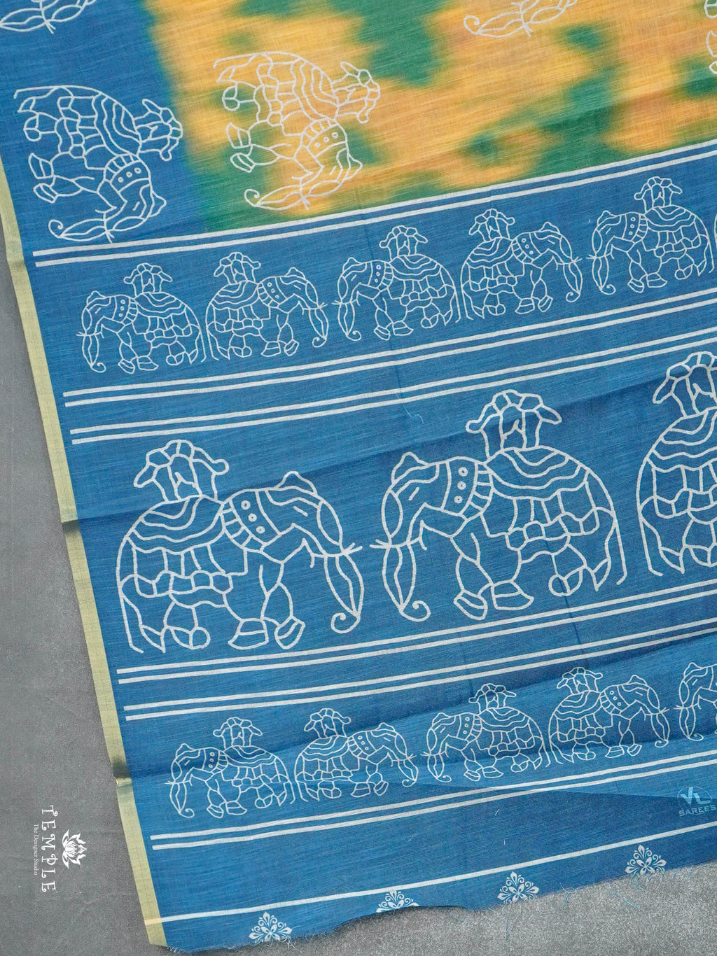 Linen Cotton Saree | TTDS2805