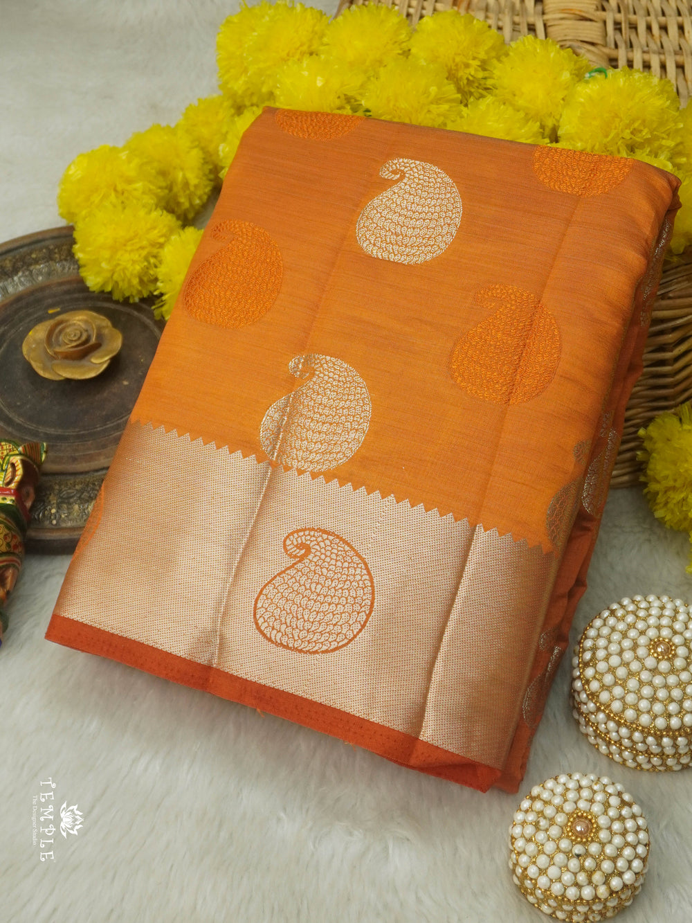 Semi Tussar Silk Saree | TTDS2859