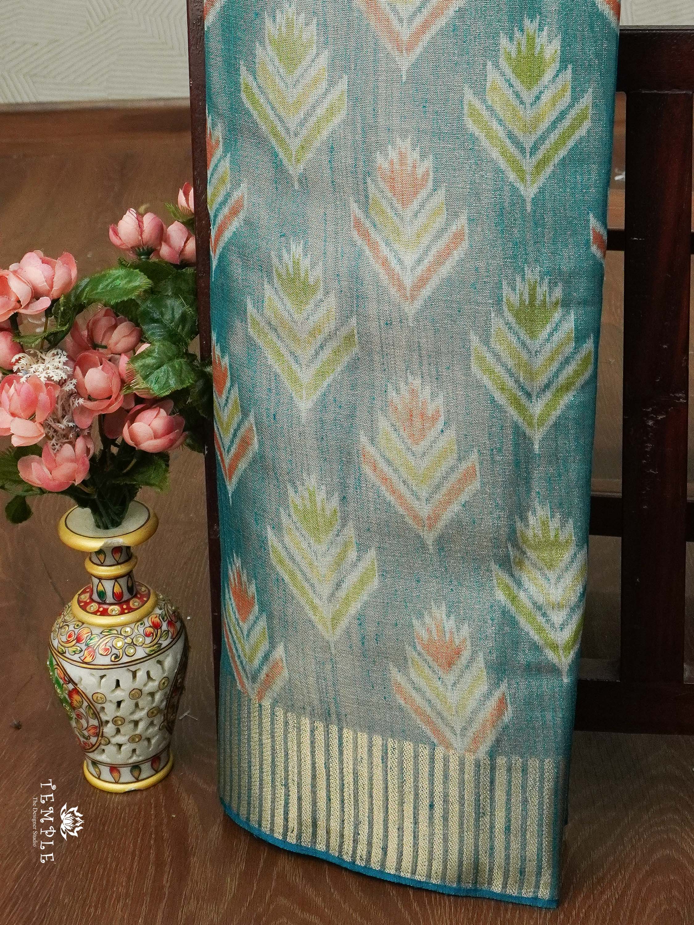 Linen Tissue Saree | TTDS2133