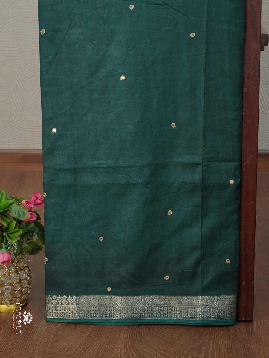 Fancy Mirror Work Saree | TTDS2665