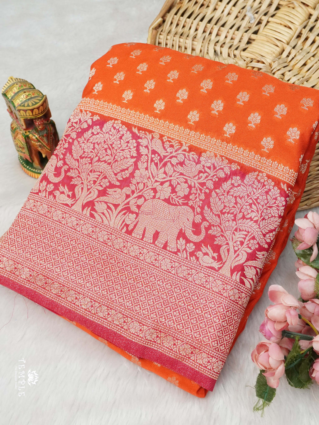 Banarasi Georgette Saree | TTDS2677