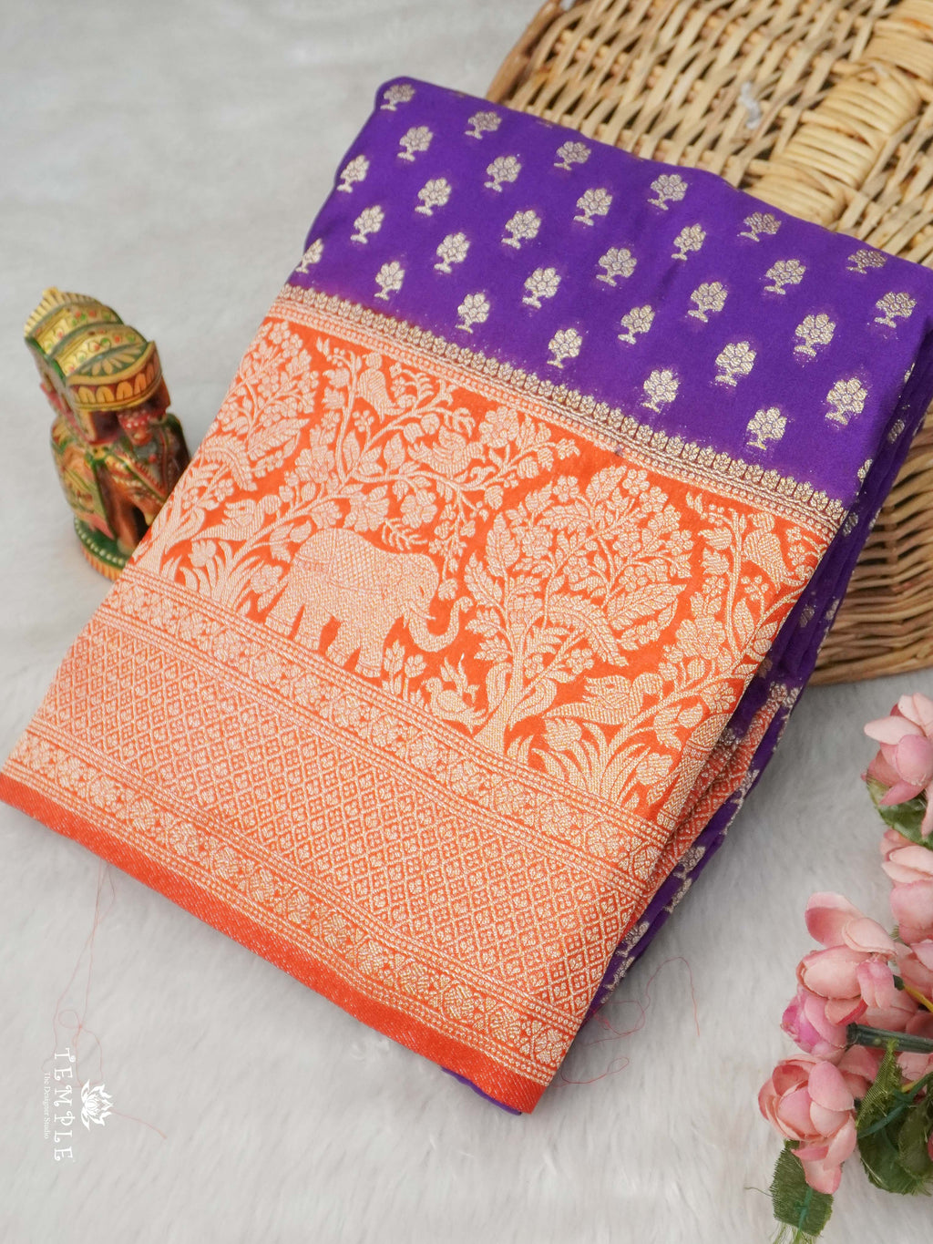 Banarasi Georgette Saree | TTDS2677