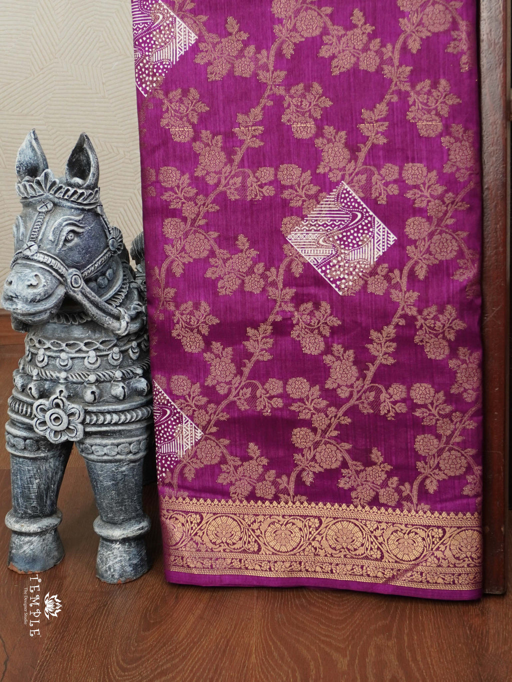 Banarasi Semi Tussar Saree | TTDS2758