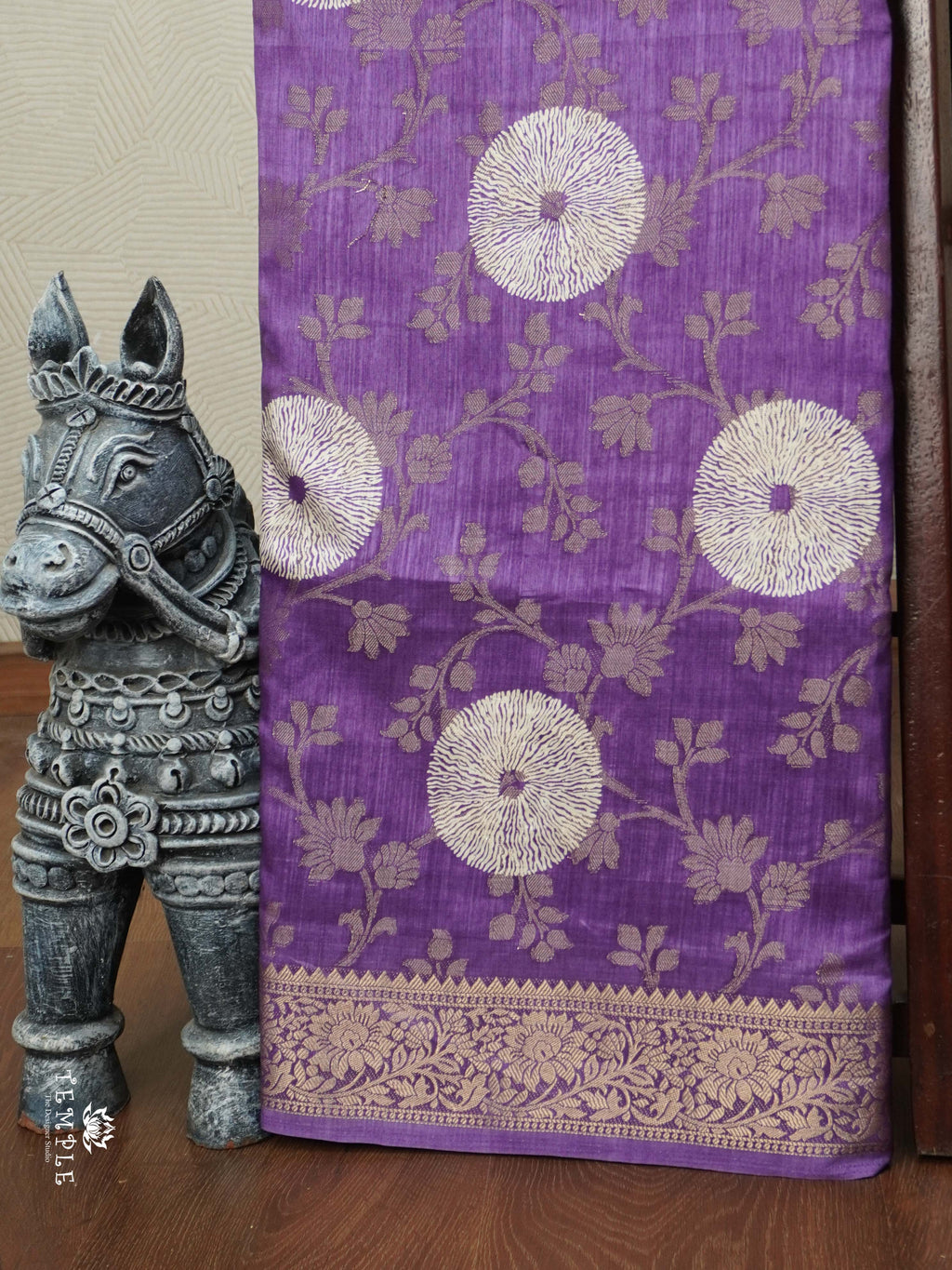Banarasi Semi Tussar Saree | TTDS2757