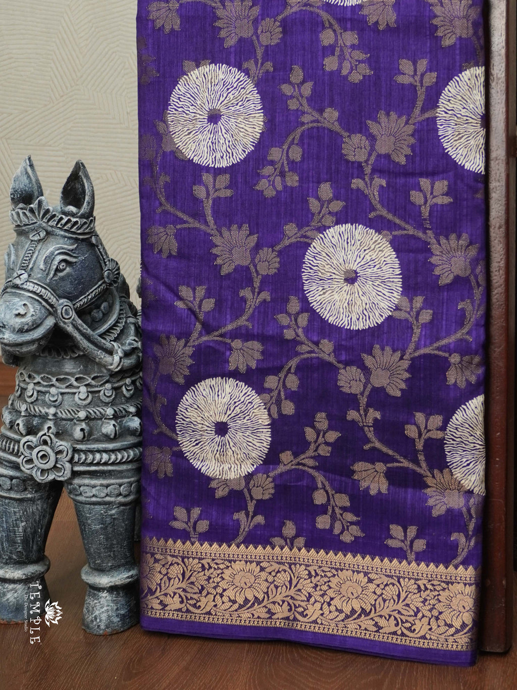 Banarasi Semi Tussar Saree | TTDS2757