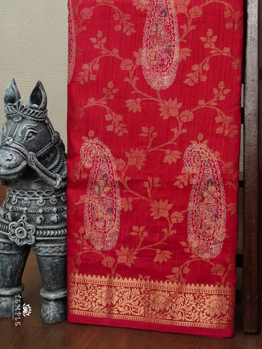 Banarasi Semi Tussar Saree | TTDS2759