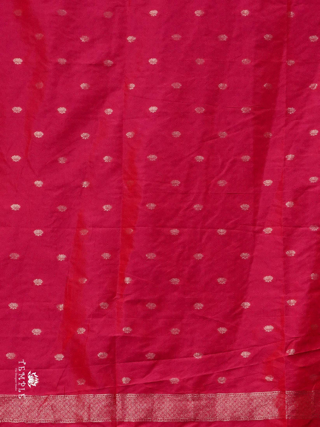 Semi Silk Saree With Elephant Design | TTDS2778