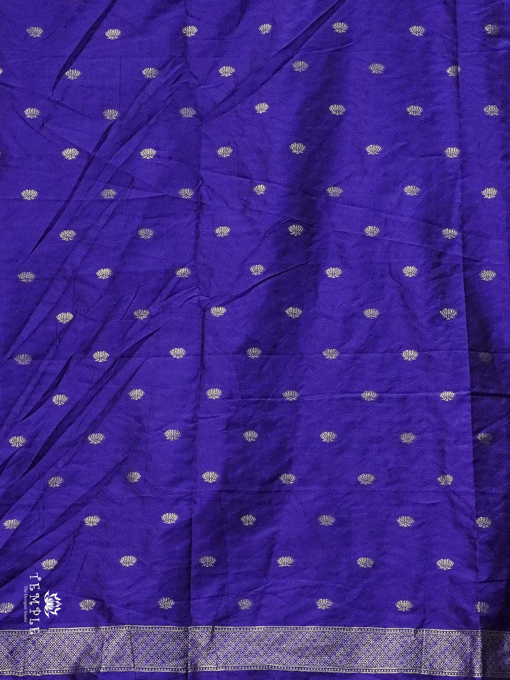 Semi Silk Saree With Elephant Design | TTDS2778