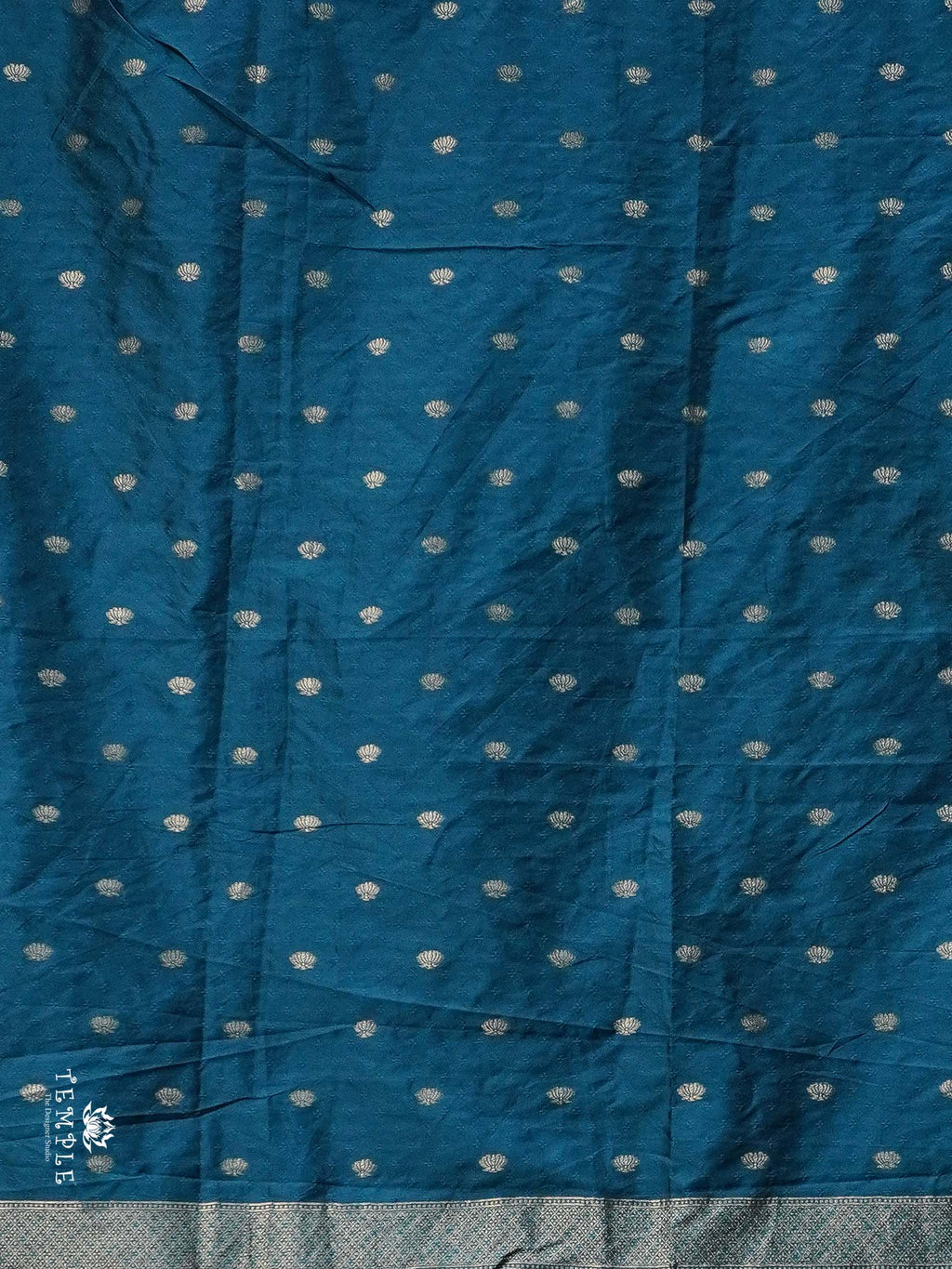 Semi Silk Saree With Elephant Design | TTDS2778