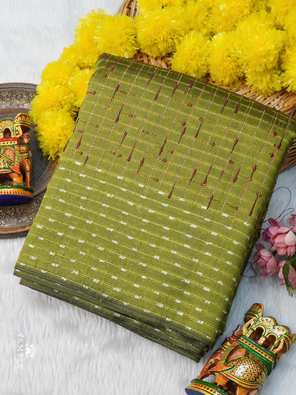Raw Silk Saree | TTDS2337