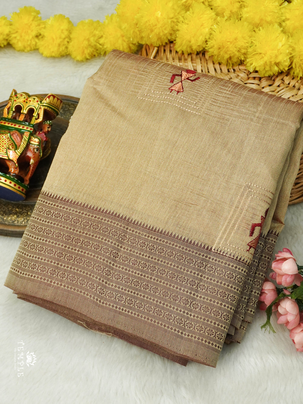 Fancy Tussar Saree | TTDS2774
