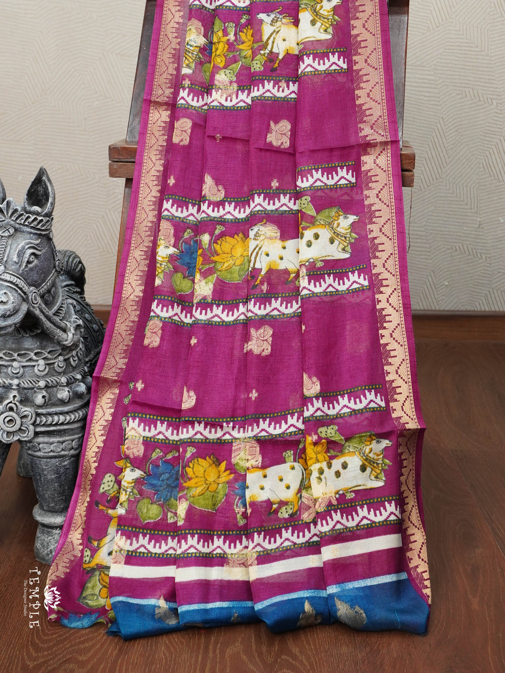 Fancy Cotton Saree | TTDS2775