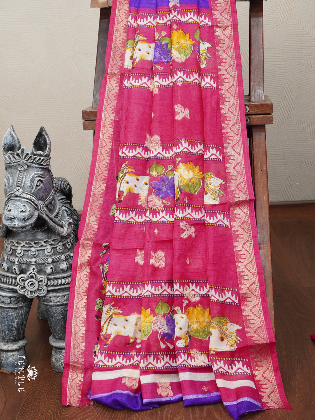 Fancy Cotton Saree | TTDS2775