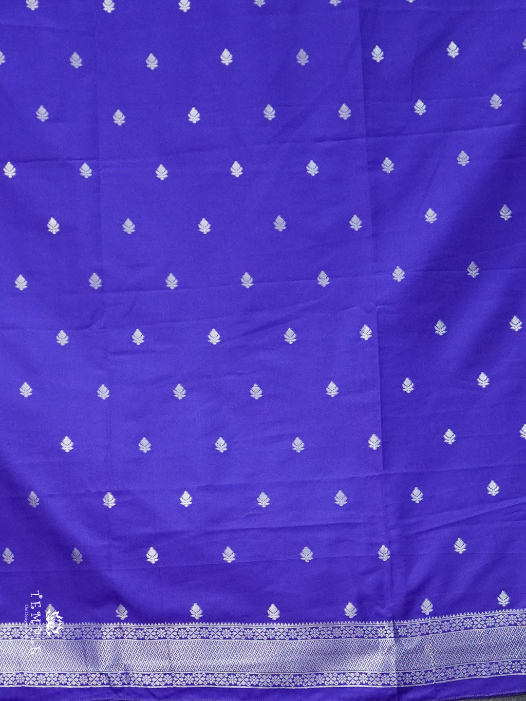 Semi Silk Saree with Peacock Design | TTDS2779