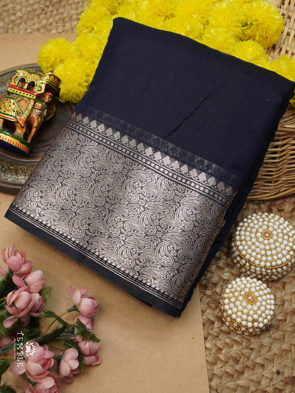 Chanderi Cotton Saree | TTDS2785