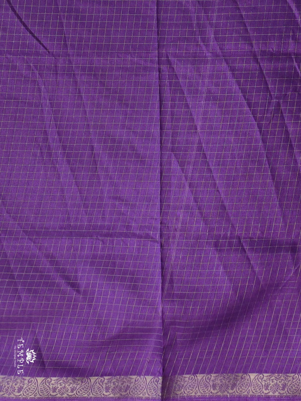 Checked Pattern Saree | TTDS2700